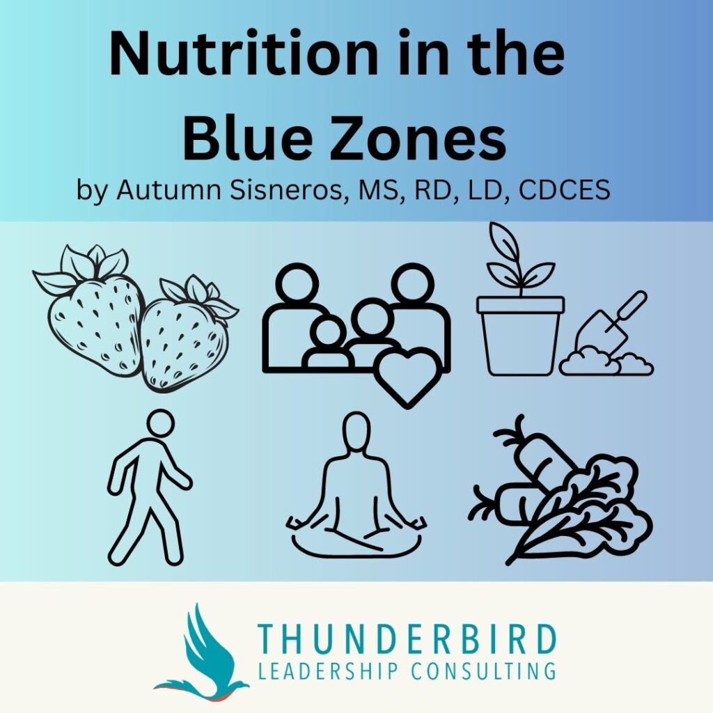 Nutrition in the Blue Zones - Thunderbird Leadership Consulting